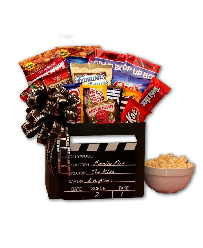 GBDS Family Flix Movie Gift Box - movie night gift baskets - movie ...