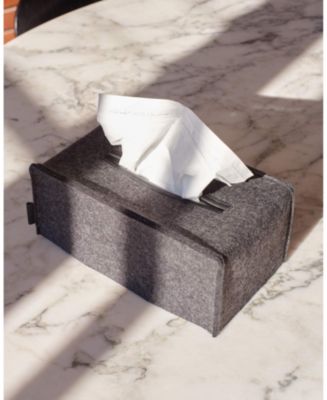 Large Merino Wool Felt Tissue Box Cover - Macy's