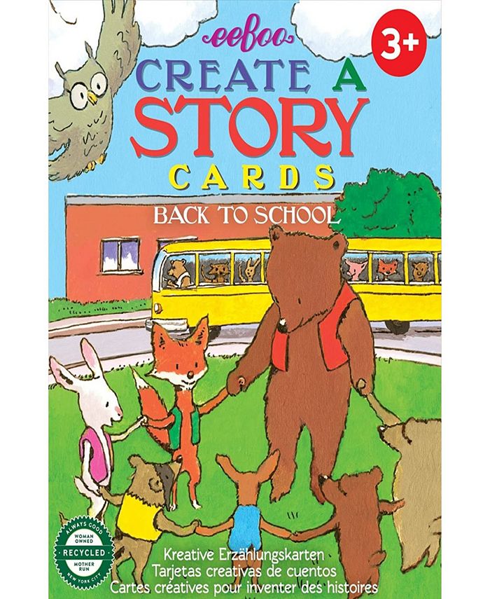 Eeboo Back to School Tell Me a Story Cards - Macy's