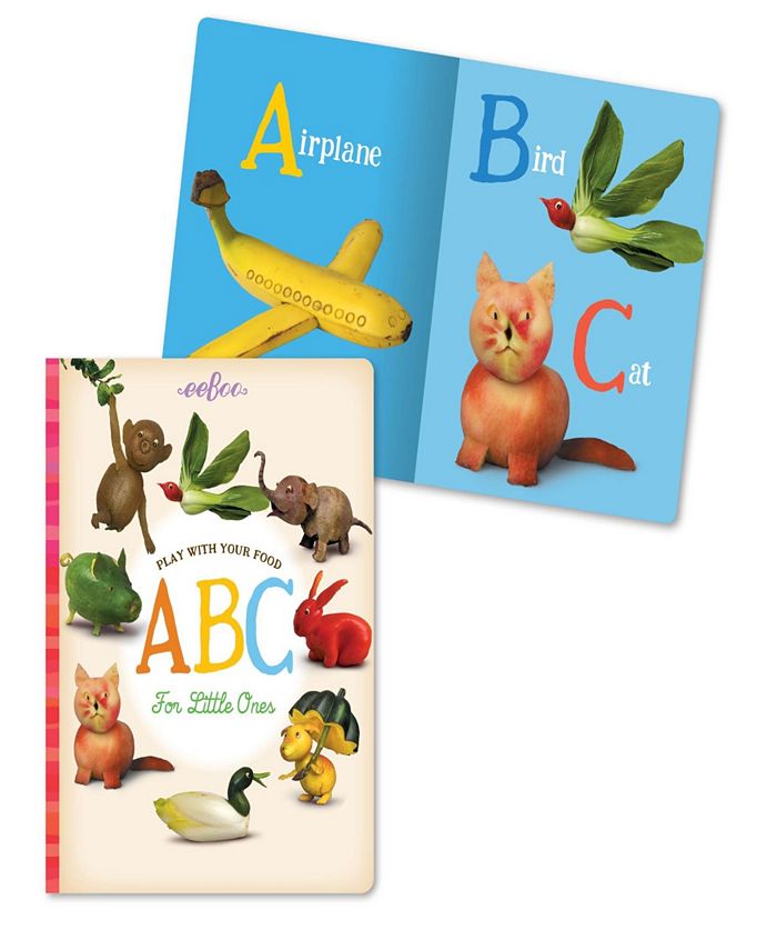 Eeboo Play with your Food ABC for Little Ones Board Book - Macy's