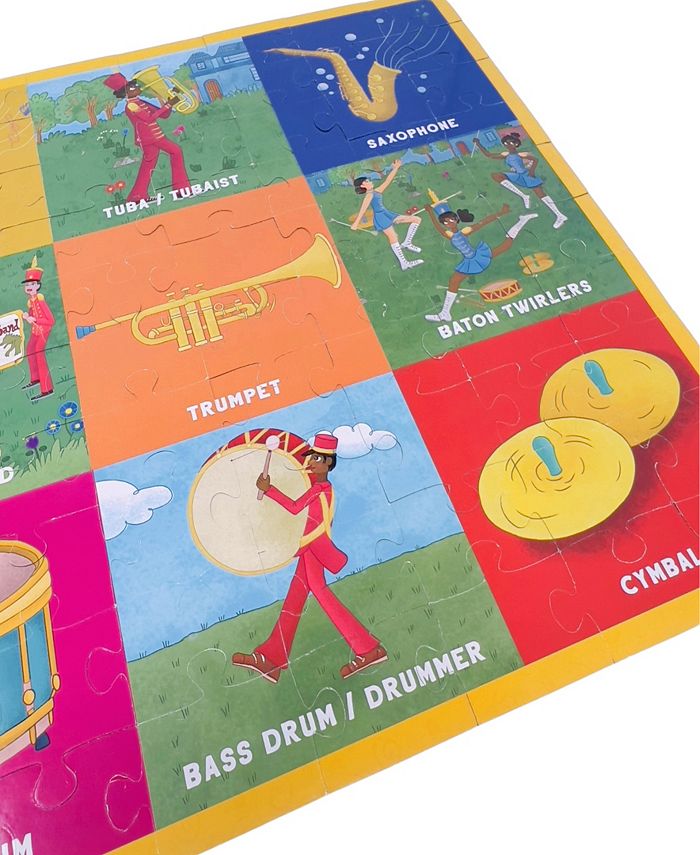 Upbounders Marching Band 2-Sided 100 Piece Puzzle Set - Macy's