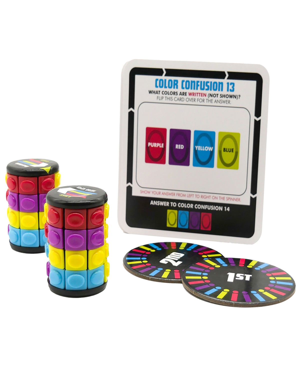 Project Genius Kids' Head Spin Family Two-player Fidget-spinner Game In ...