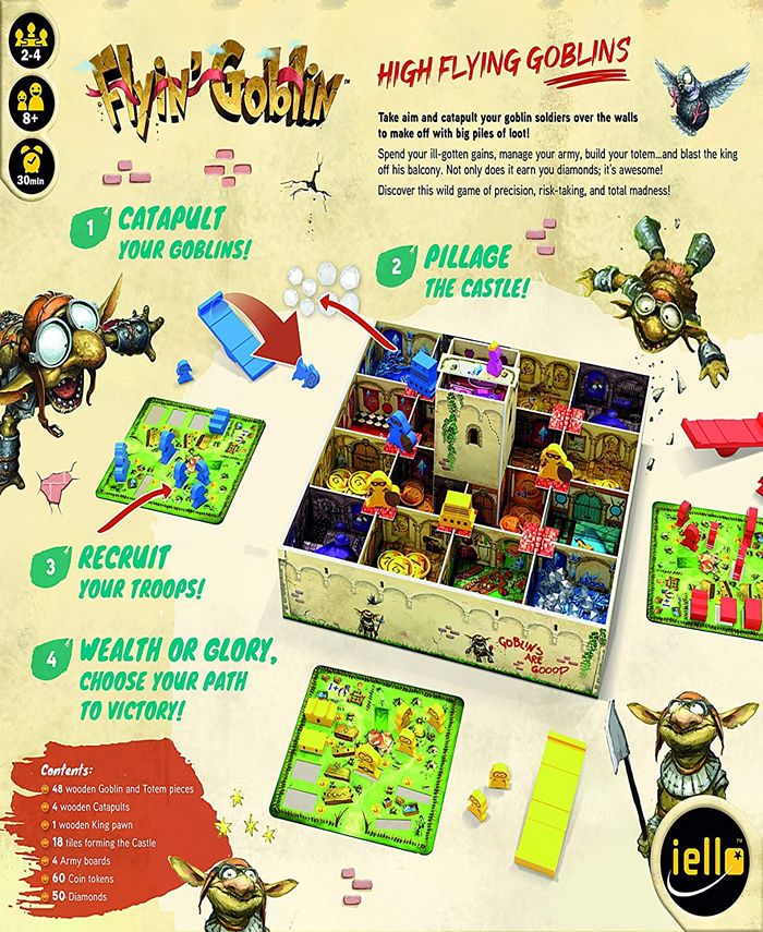 IELLO Flyin' Goblin Kids Family Fantasy Dexterity Launching Game - Macy's