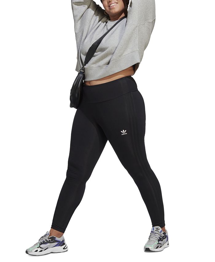 adidas Plus Size Adicolor Essentials Crew Sweatshirt - Macy's