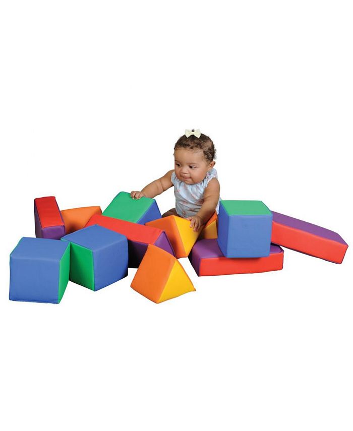 Kaplan Early Learning Primary Soft Shapes - Set of 12 - Macy's