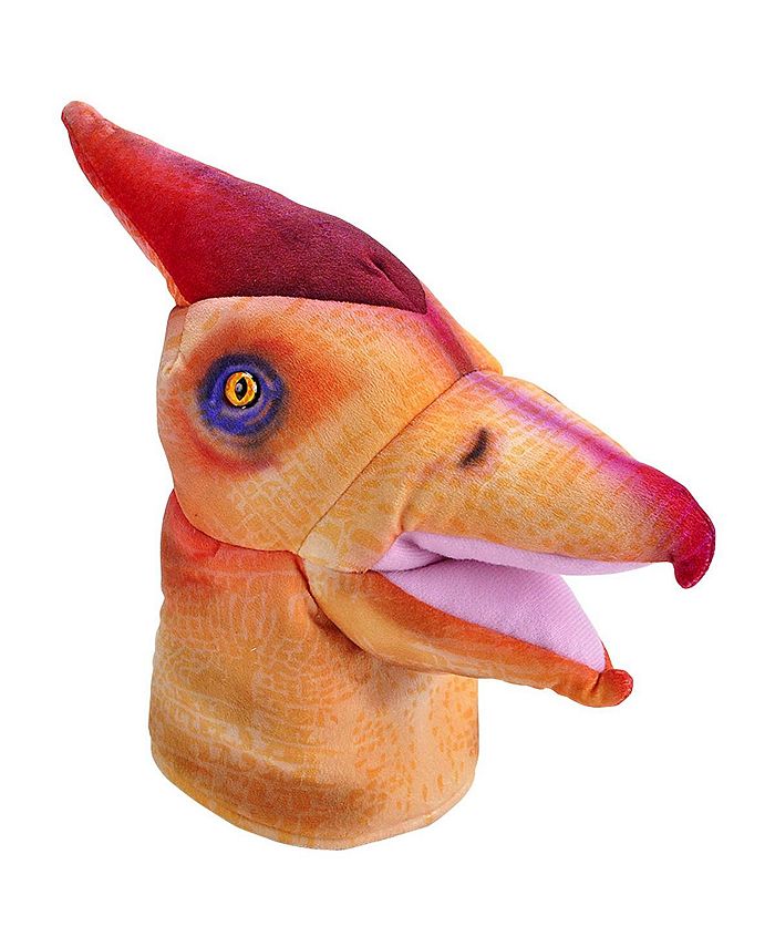 Wild Republic Dino Puppets with Sound Set - T-Rex, Pteranodon ...