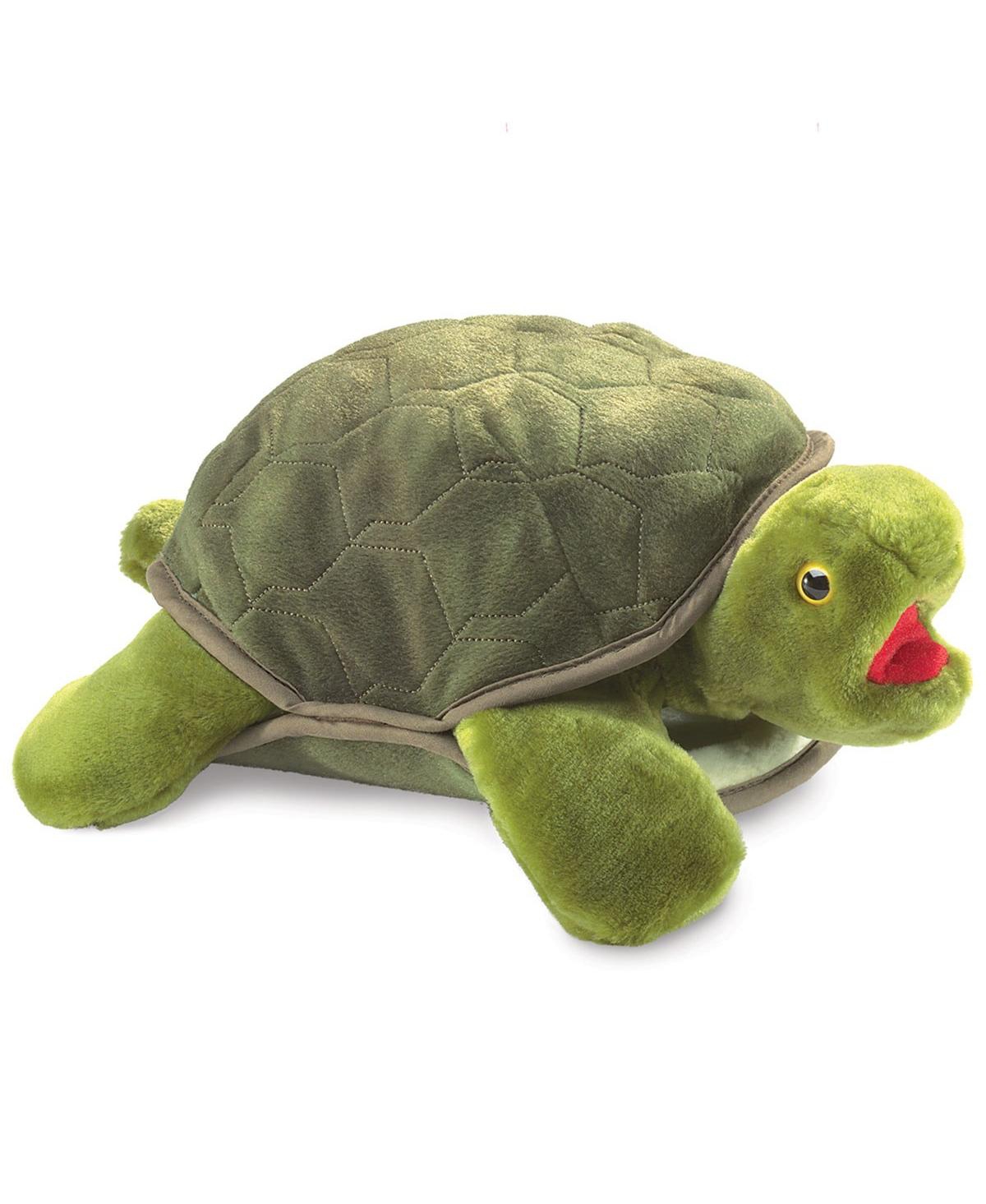 Click here for Folkmanis Turtle Hand Puppet - Green prices