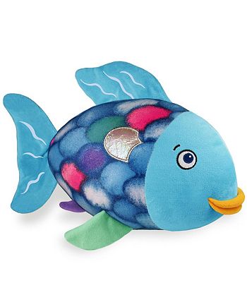 Yottoy Rainbow Fish Plush and Hard Back Book Set - Macy's