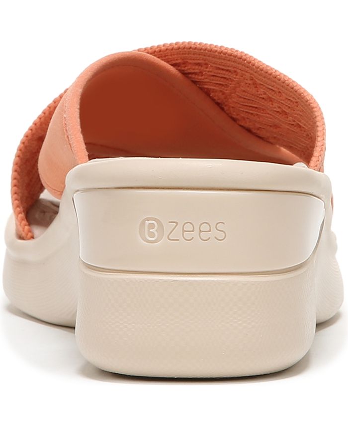 Bzees Premium Sundance Washable Slide Wedge Sandals - Macy's
