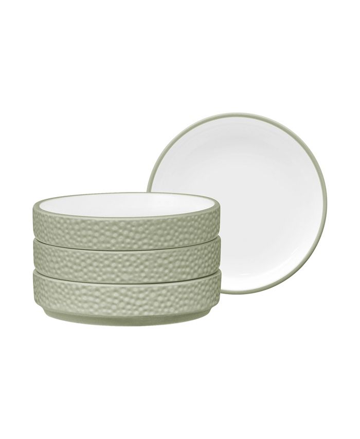 Noritake Colortex Stone Stax Mini Plates, Set of 4 - Macy's