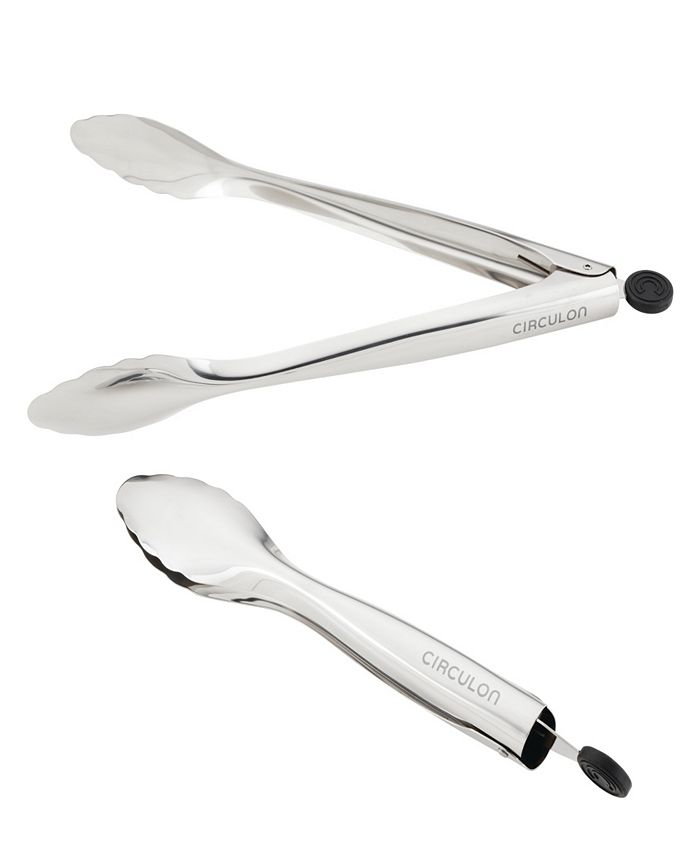 Circulon Tools Stainless Steel Kitchen Tongs, Set of 2 - Macy's