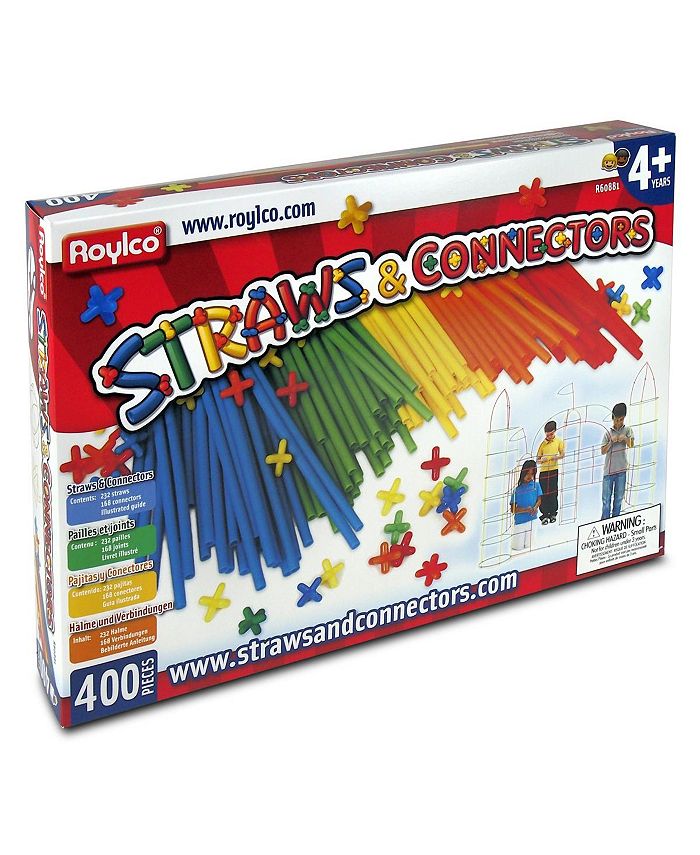Roylco Straws & Connectors 400 piece - Macy's