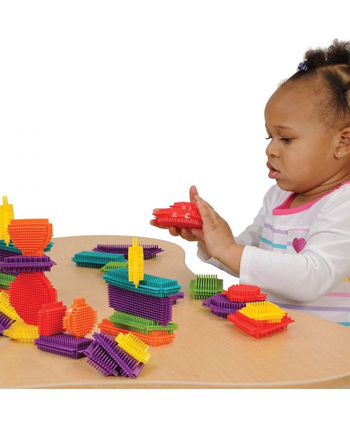 Edushape Young Brix - Soft Flexible Bristled Blocks - 36 Pieces - Macy's