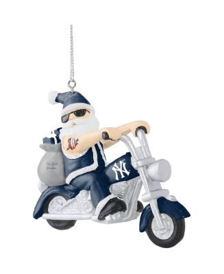 FOCO New York Yankees Santa on a Motorcycle Ornament - Macy's