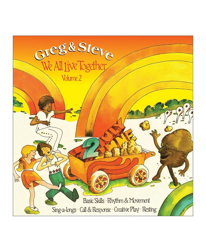 Creative Teaching Press Greg & Steve: We All Live Together CDs - Set of ...