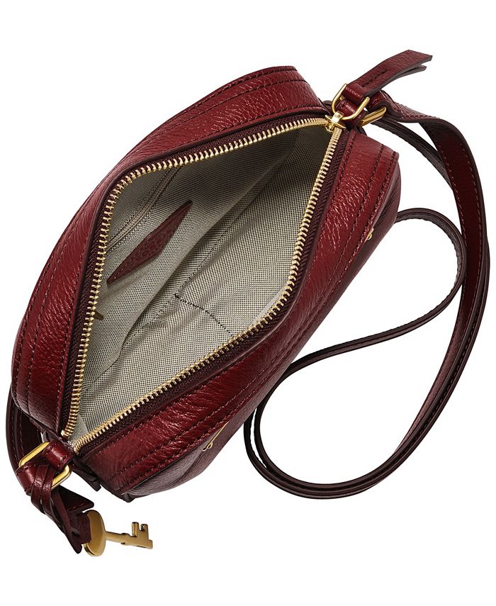 Fossil Liza Leather Camera Bag - Macy's
