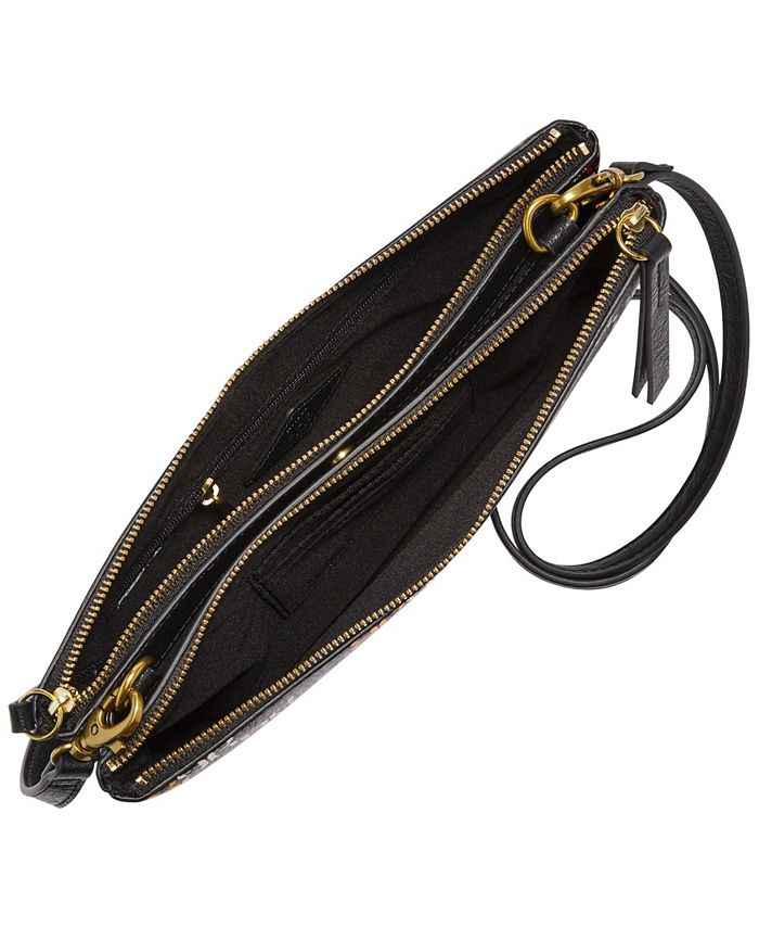 Fossil Devon Polyvinyl Chloride Crossbody Bag - Macy's