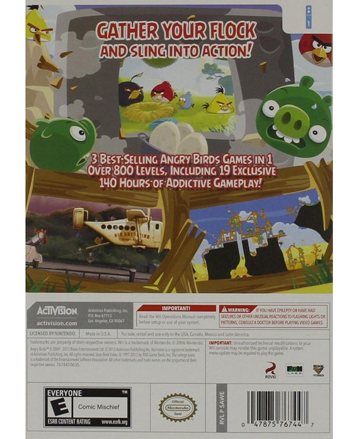 Activision Angry Birds Trilogy - Nintendo Wii - Macy's