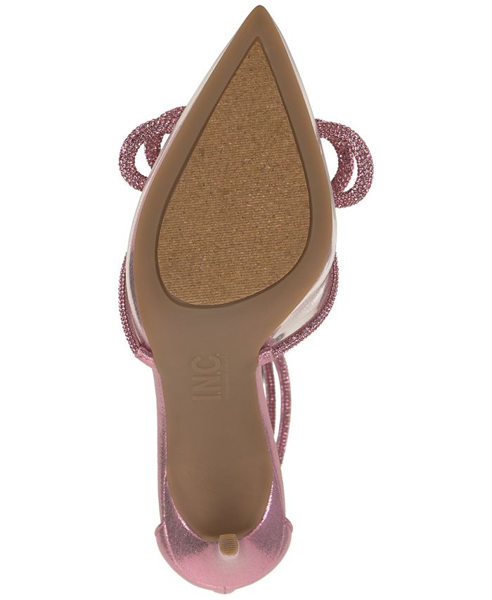 I N C International Concepts Women s Laynea Translucent Pointed Toe