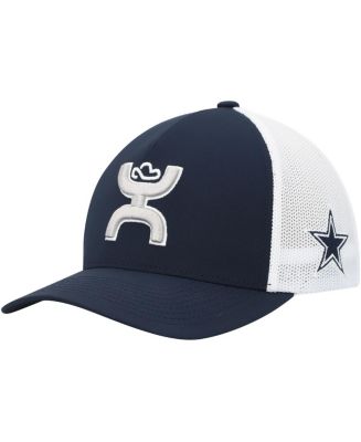 Men's Hooey Navy, White Dallas Cowboys Trucker Flex Hat - Macy's