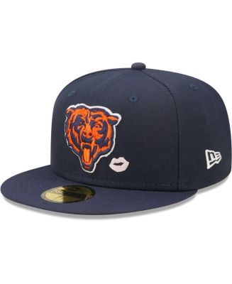 Men's New Era Navy Chicago Bears Lips 59FIFTY Fitted Hat - Macy's