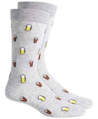 Club Room Men's Beer Crew Socks, Created for Macy's & Reviews - Underwear & Socks - Men - Macy's