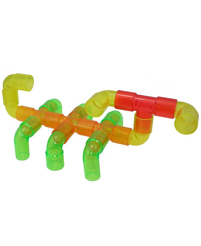 Kaplan Early Learning Translucent Connecting Tubes - 80 Pieces - Macy's