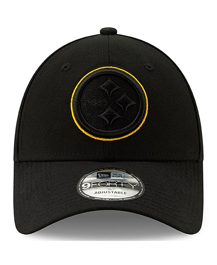 New Era Men's Black Pittsburgh Steelers Primary Logo Momentum 9FORTY ...