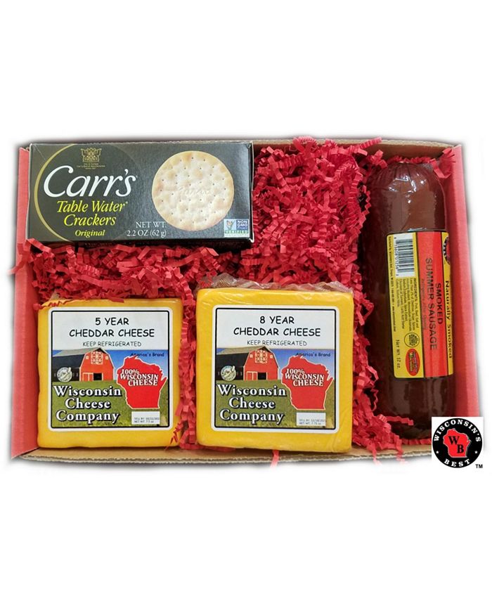 Wisconsin Cheese Company "Wisconsin Deluxe Elite Aged Cheddar Cheese ...