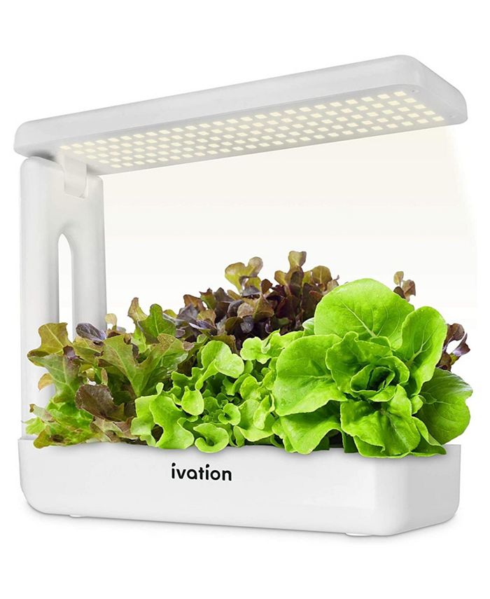 Ivation 11-Pod Indoor Garden Kit, Complete Hydroponics Growing System ...
