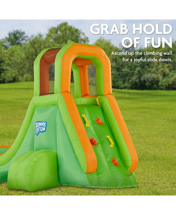 Sunny & Fun Inflatable Water Slide & Blow up Pool, Kids Water Park - Macy's
