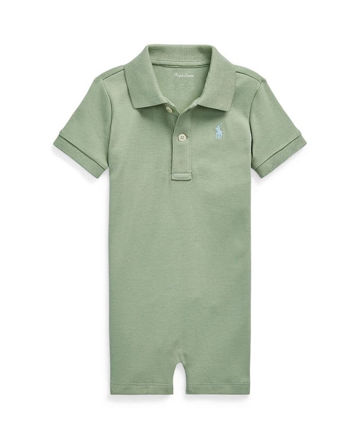 Polo Ralph Lauren Baby Boys Soft Polo Shortall - Macy's
