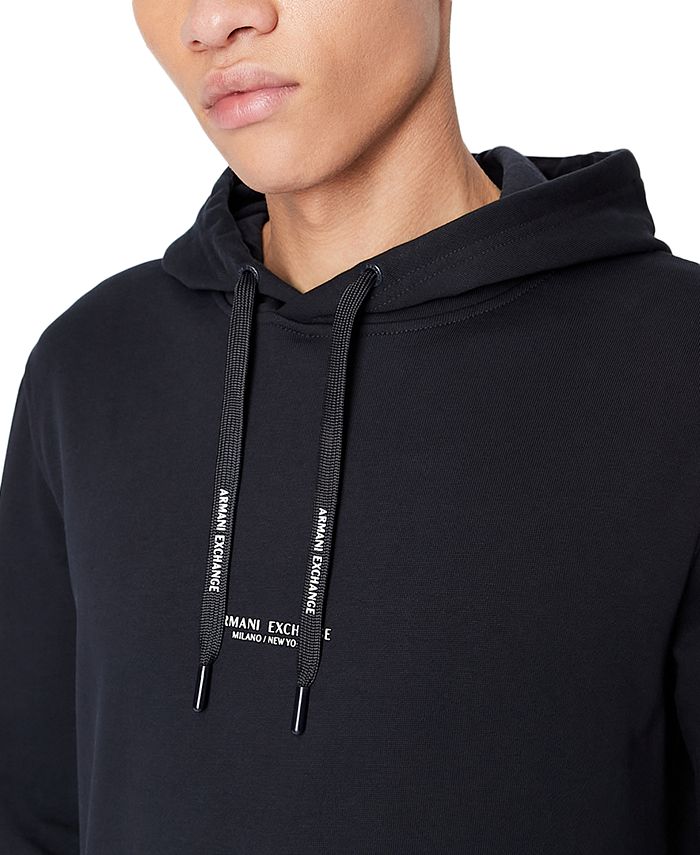 A|X Armani Exchange Men's Milano/New York Pullover Logo Hoodie - Macy's