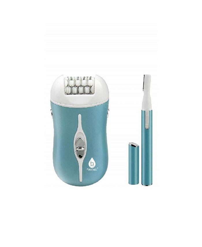 PURSONIC 2 Speed Rechargeable Epilator & Hairline Trimmer - Macy's