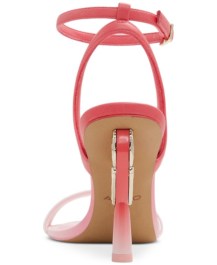 ALDO Women's Lovethrone Two-Piece Novelty Heart Stiletto Dress Sandals ...