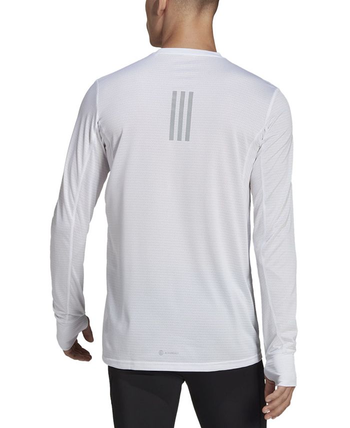 adidas Men's Own the Run Long-Sleeve Running Top - Macy's
