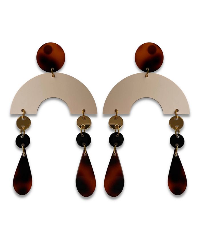 Swanky Designs Akeya Drop Earrings - Macy's
