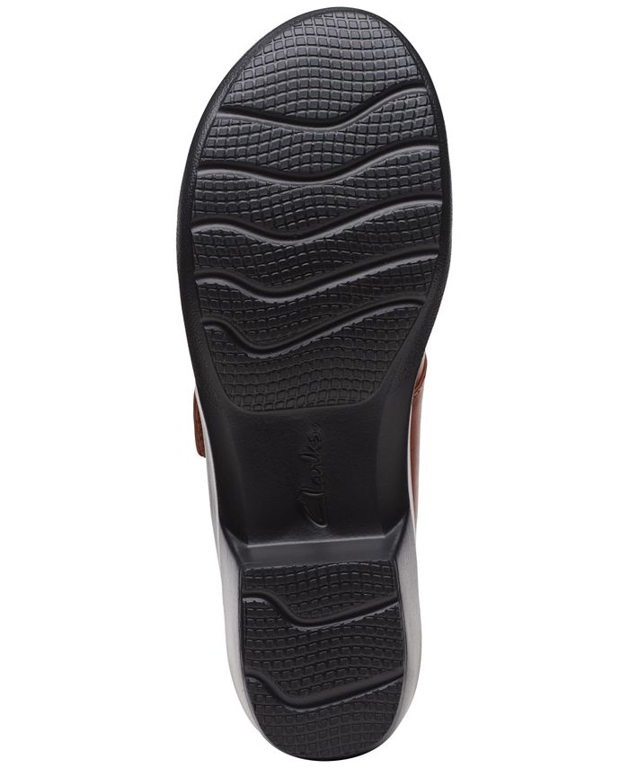 Clarks Women's Angie Maye Perfed Strapped Comfort Clogs - Macy's