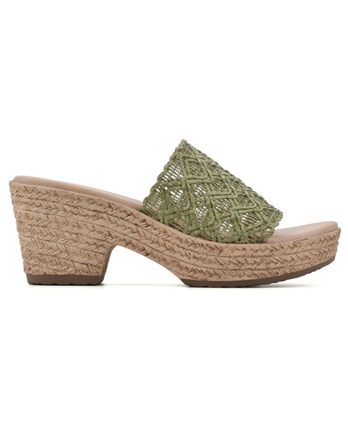 Cliffs by White Mountain Women's Biankka Platform Comfort Sandal - Macy's
