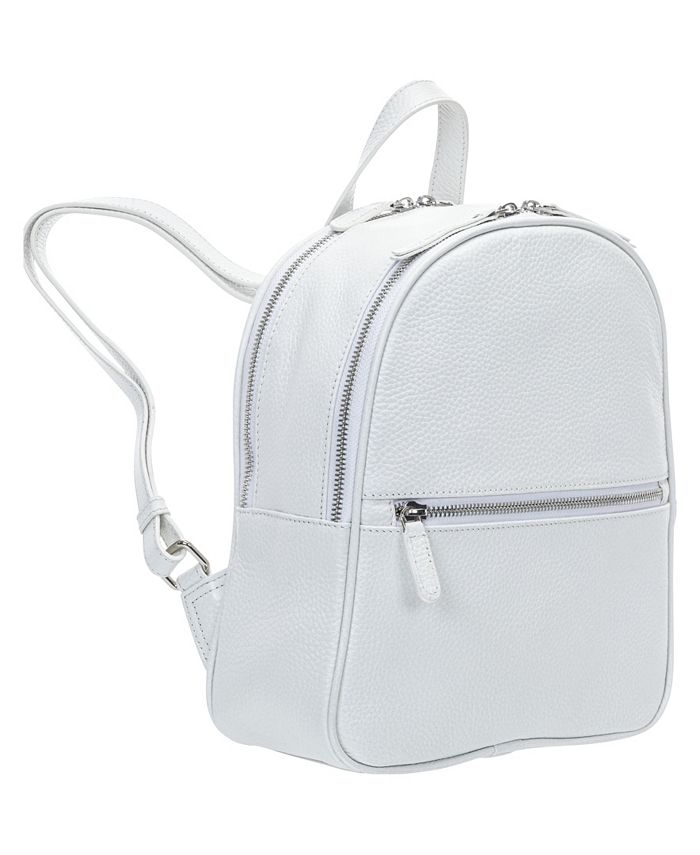 Mancini Women's Pebbled Audrey Backpack - Macy's