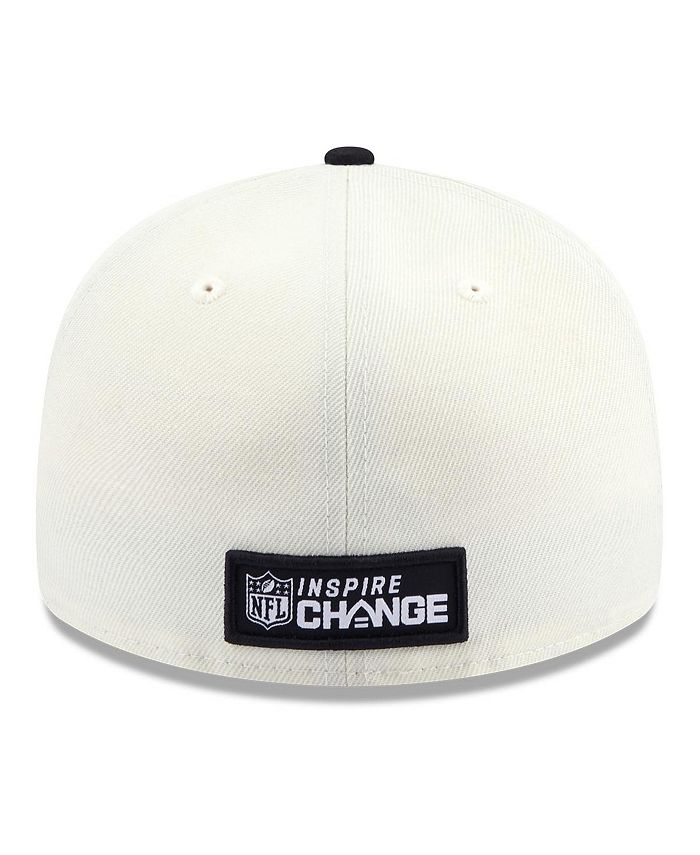 New Era Men's Cream, Black San Francisco 49Ers 2022 Inspire Change ...