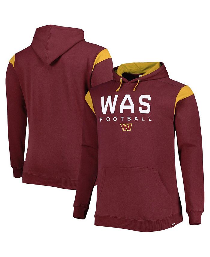 Fanatics Men's Burgundy Washington Commanders Big and Tall Call the ...