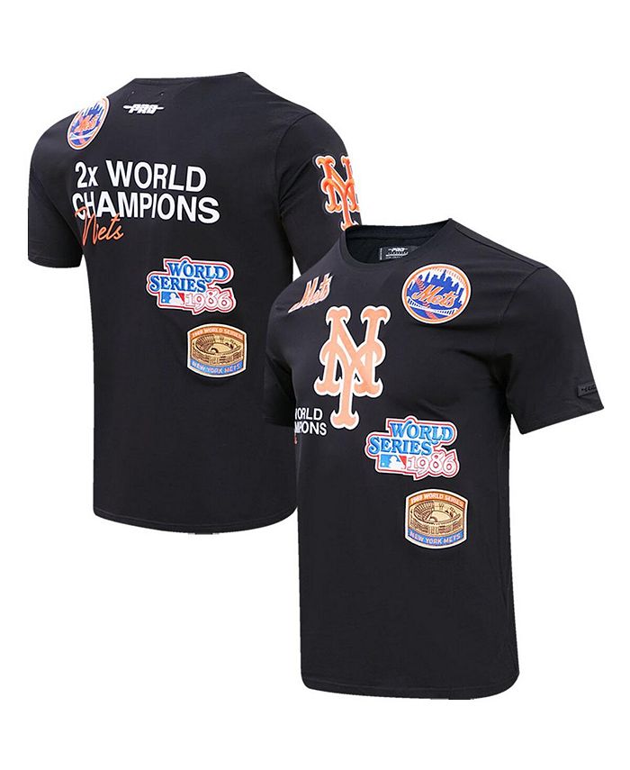 Pro Standard Men's Black New York Mets Championship T-shirt - Macy's