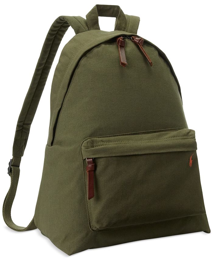Polo Ralph Lauren Men's Canvas Backpack - Macy's