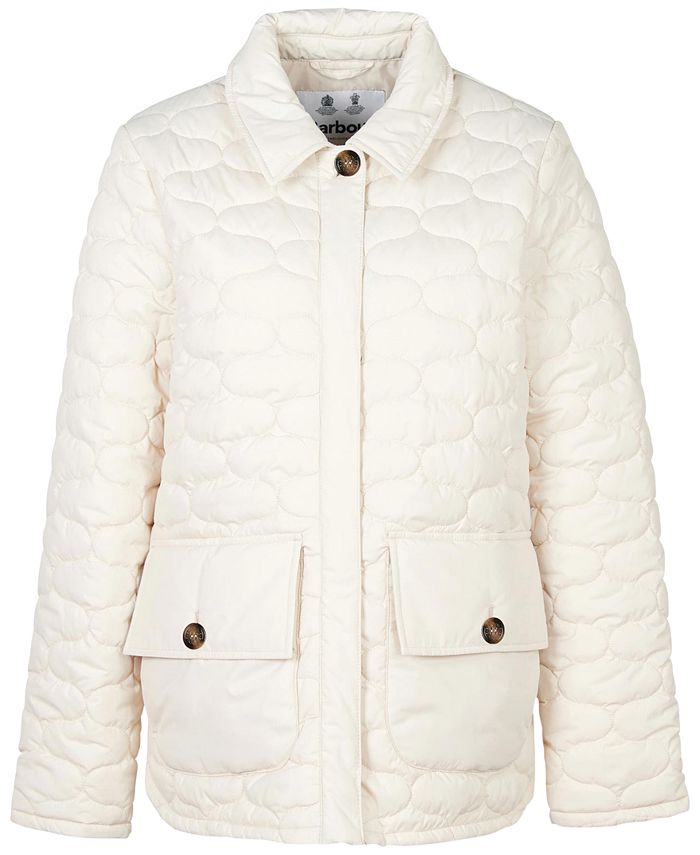 Barbour Women's Leilani Quilted Patch-Pocket Jacket - Macy's