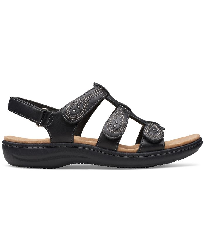 Clarks Women's Laurieann Vine Strappy Sport Sandals - Macy's