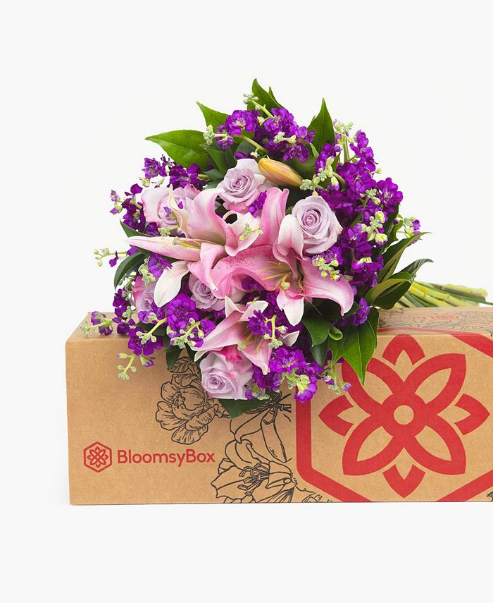 BloomsyBox Royalty Fresh Flower Bouquet - Macy's