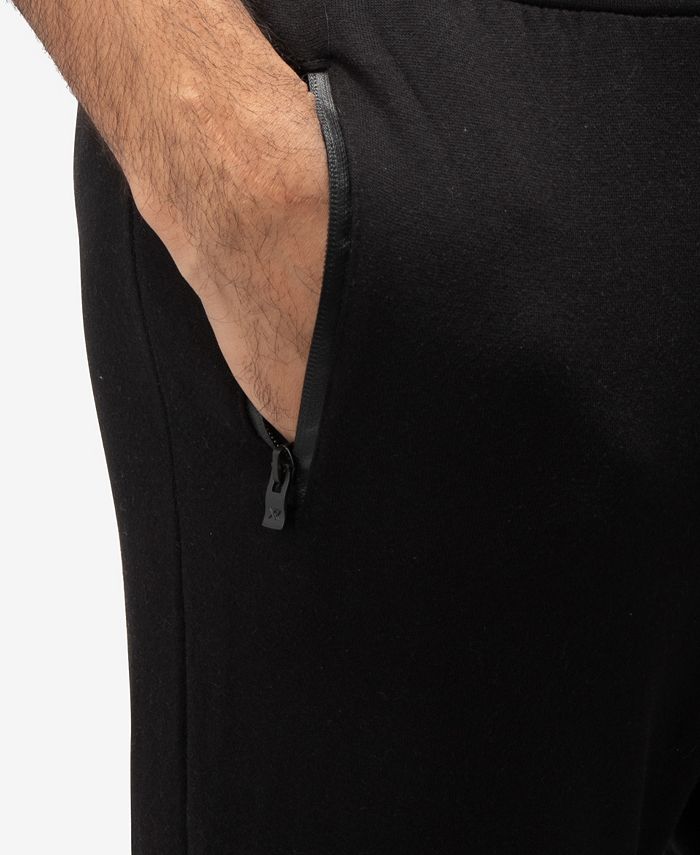 X-Ray Men's Fleece Adjustable Ankle Drawstring Joggers Pants - Macy's