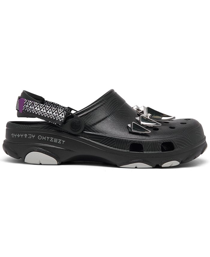 Crocs Men's Black Panther Classic Clogs from Finish Line - Macy's