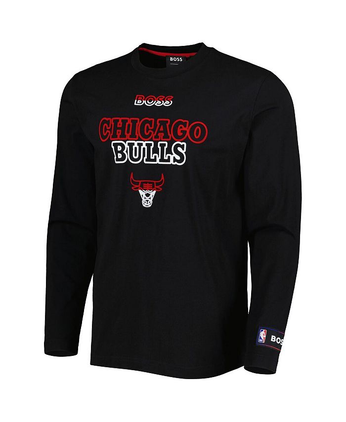 Hugo Boss Men's NBA x Chicago Bulls 360 Long Sleeve T-shirt - Macy's